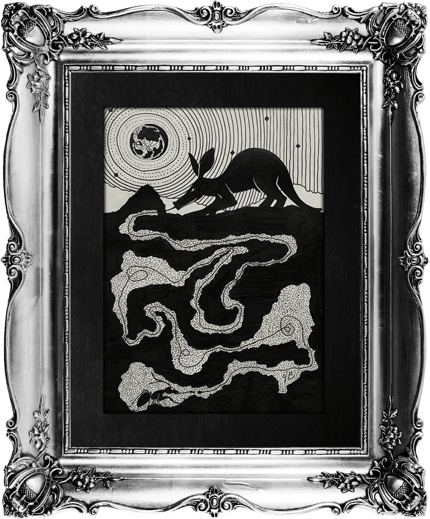 Formicidae Vermilingua – Jorge Luis Valverde-Bartlett Art